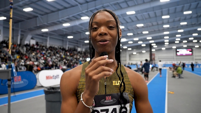 Mariah Maxwell Sets 300m National Record