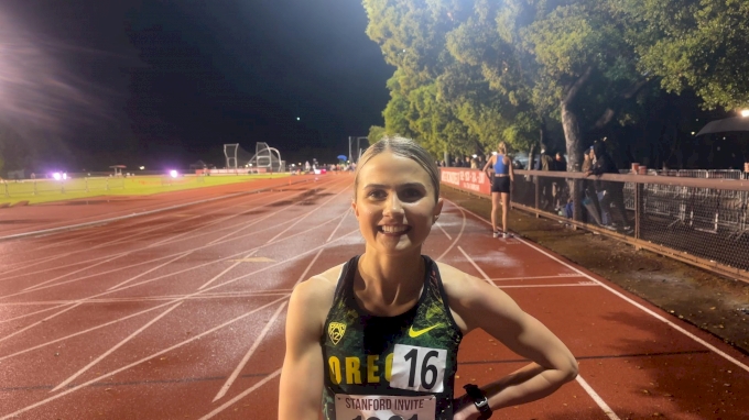 Maddy Elmore Sets Oregon 5k Outdoor Record In Palo Alto