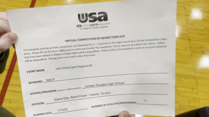 Juneau Douglas High School [High School - Band Chant - Cheer] 2024 USA ...