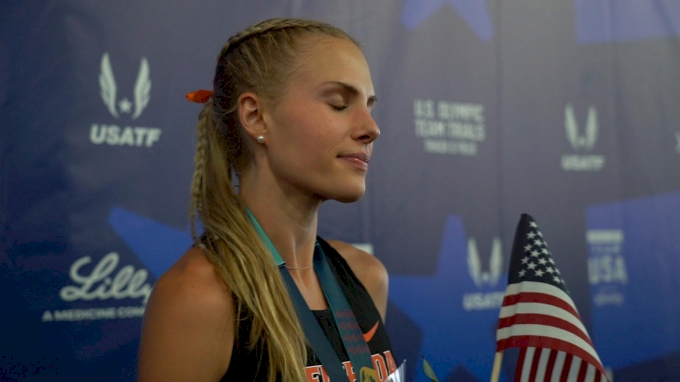 Parker Valby Decided She Was Running The 10K Pretty Much Today