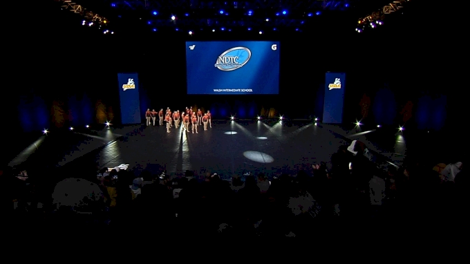 Walsh Intermediate School [2024 Junior High - High Kick Semis] 2024 UDA ...