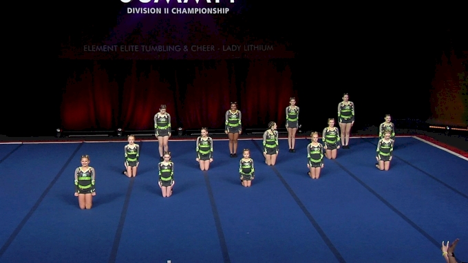 Element Elite Tumbling & Cheer - LADY LITHIUM [2023 L1 Junior - Small ...