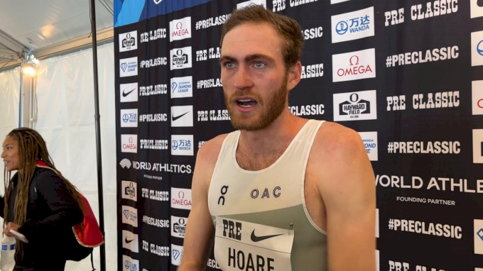 Oliver Hoare Closes Well To Take Second In Bowerman Mile