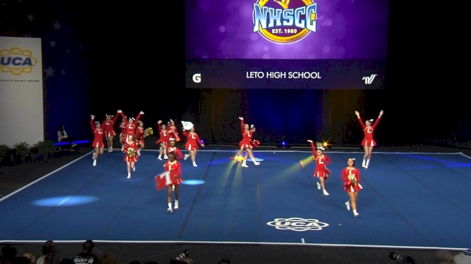Leto High School [2023 Medium Division I Non Tumbling Semis] 2023 Uca