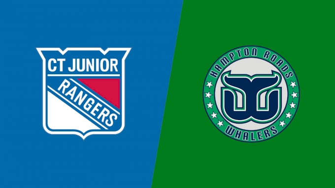 How to Watch: 2023 Connecticut Junior Rangers vs Hampton Roads Whalers ...