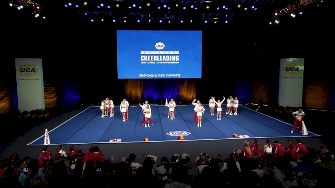Midwestern State University [2023 Open Small Coed Cheer Semis] 2023 UCA ...
