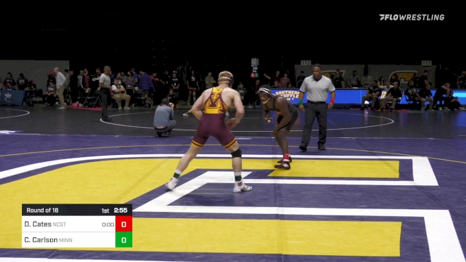 165 lbs R16 - Cael Carlson, Minnesota vs Donald Cates, North Carolina St
