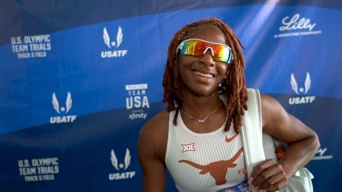 Akala Garrett Gets The Q, Aims For A PB In The 400mH Finals