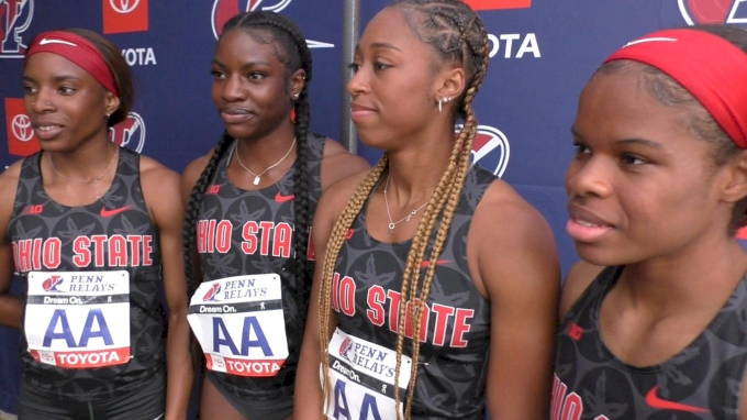 Ohio State Women Win First 4x100m COA at Penn Relays