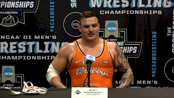 Wyatt Hendrickson Flying High After NCAA Semifinal Win Over Greg Kervliet