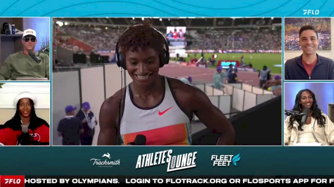 Anna Cockrell Joins The Athlete's Lounge After Brussels Diamond League ...